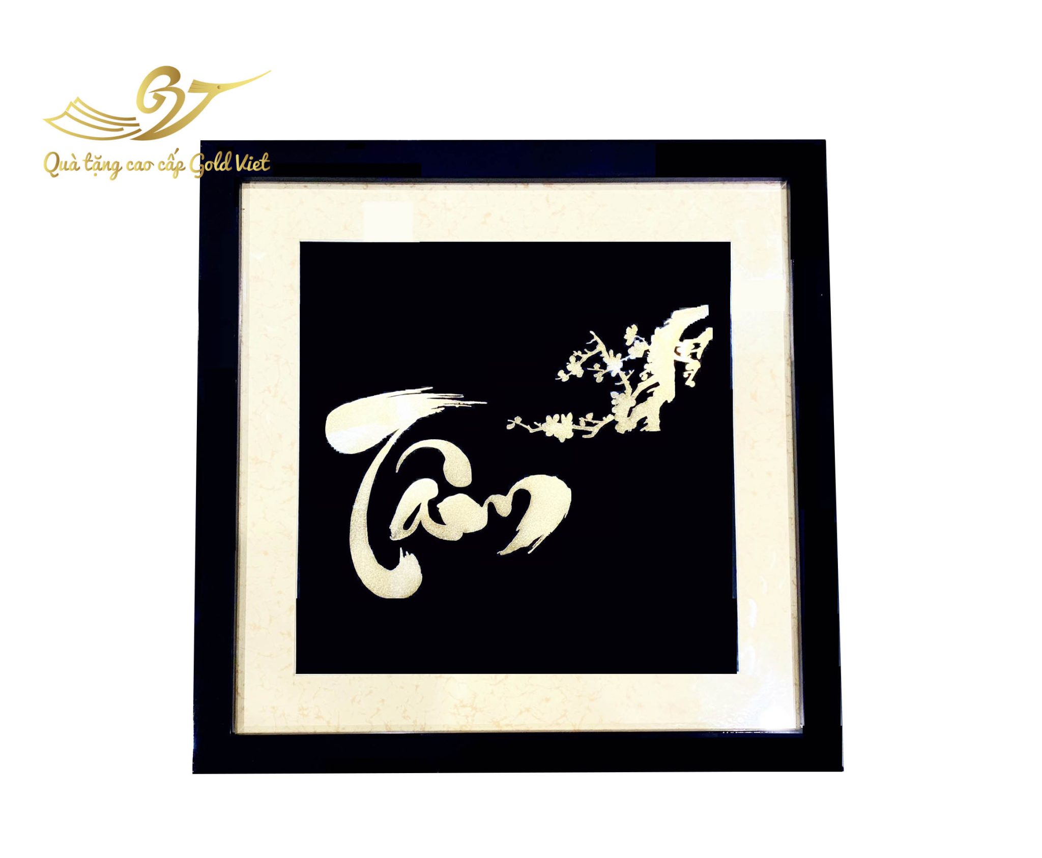 Ý nghĩa tranh chữ Tâm trong phong thủy - Quà Gold Việt
